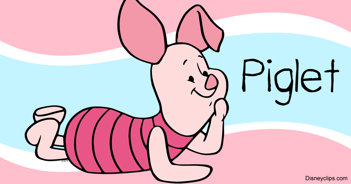 Winnie The Pooh Piglet Free Transparent Clipart Clipartkey