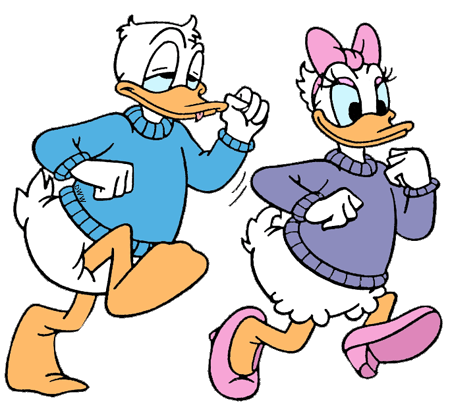 Donald & Daisy Duck Clip Art (PNG Images) 2 | Disney Clip Art Galore