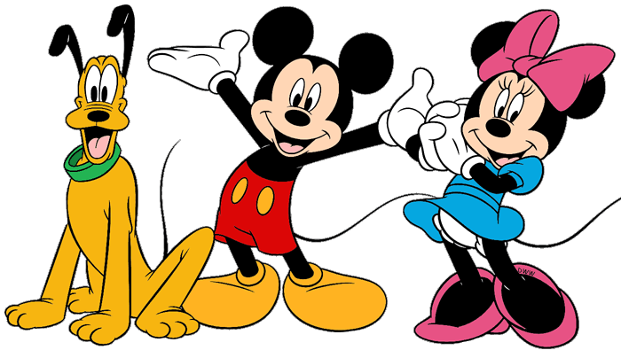 Mickey Minnie And Pluto