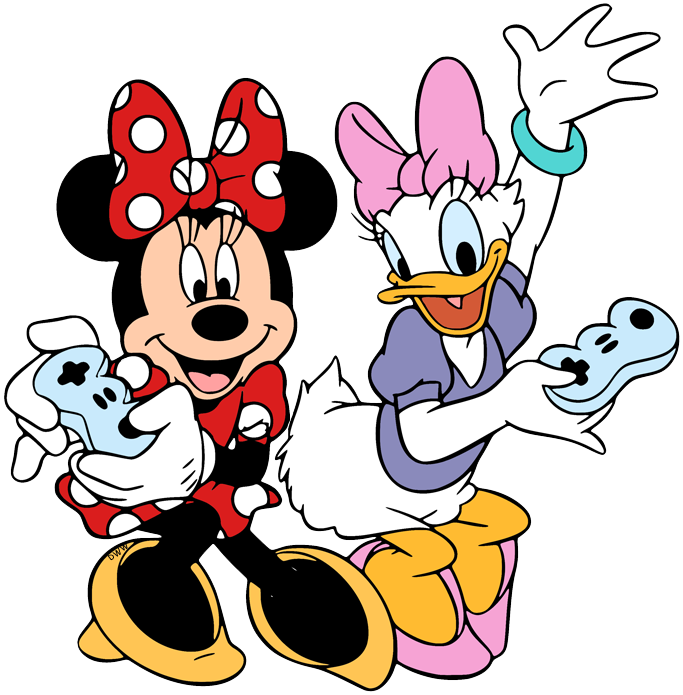 Minnie Mouse & Daisy Duck Clip Art 2 | Disney Clip Art Galore