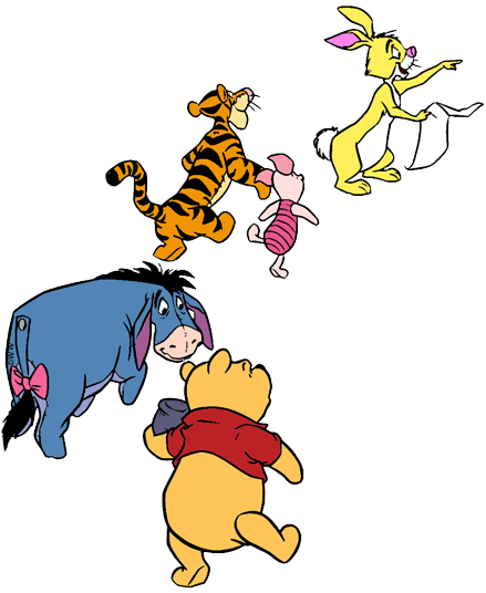 Winnie the Pooh Mixed Group Clip Art 2 | Disney Clip Art Galore