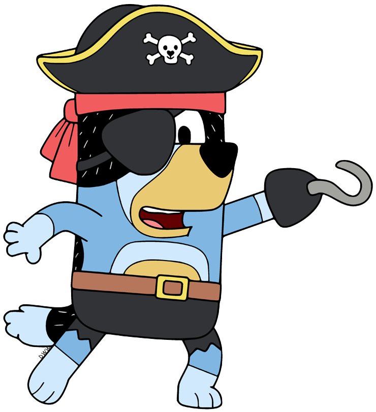 Bluey Halloween Clip Art (Printable PNG Images) | Disney Clip Art Galore