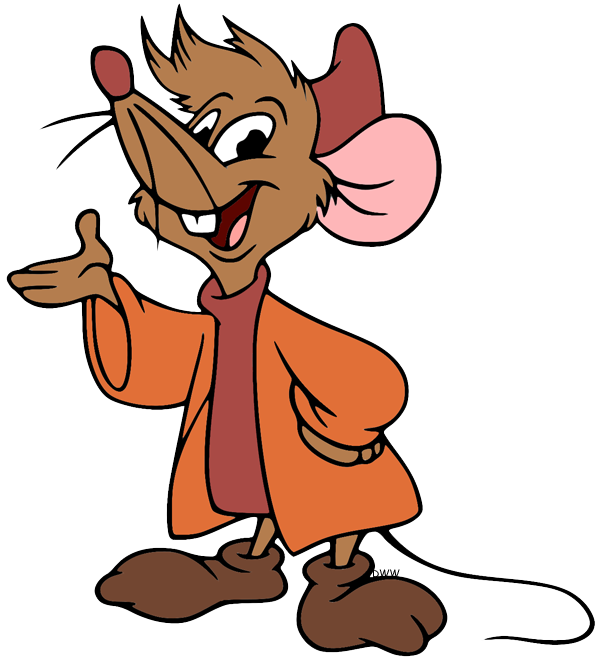 Jaq & Gus Mice Clip Art Images from Disney's Cinderella | Disney Clip ...