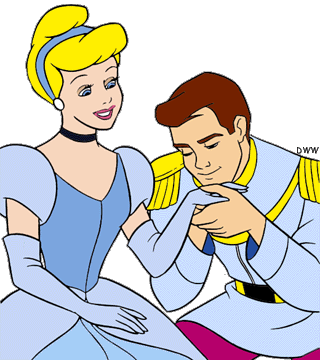Cinderella and Prince Charming Clip Art | Disney Clip Art Galore