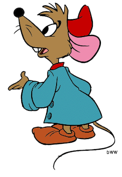 Jaq & Gus Mice Clip Art Images from Disney's Cinderella | Disney Clip ...