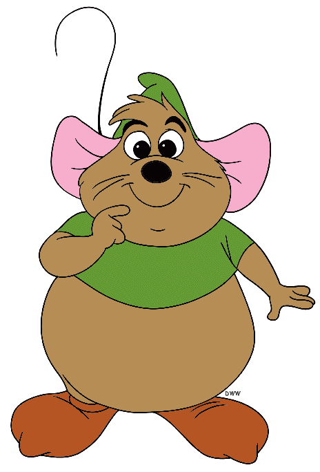 Jaq & Gus Mice Clip Art Images from Disney's Cinderella | Disney Clip ...
