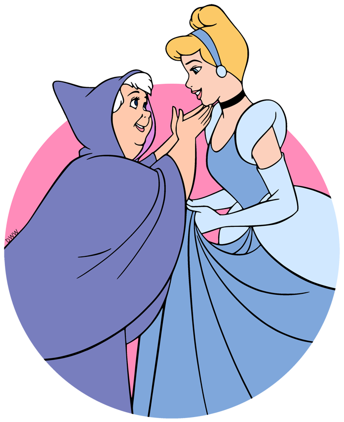 Clipart Iompar Cinderella Cinderella's Fairy Godmother Clip Art Images