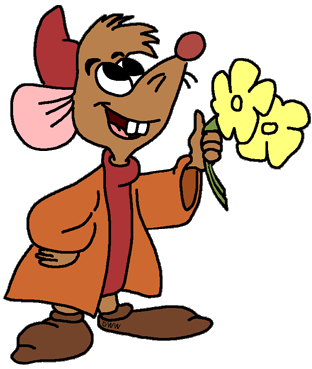 Jaq & Gus Mice Clip Art Images from Disney's Cinderella | Disney Clip ...
