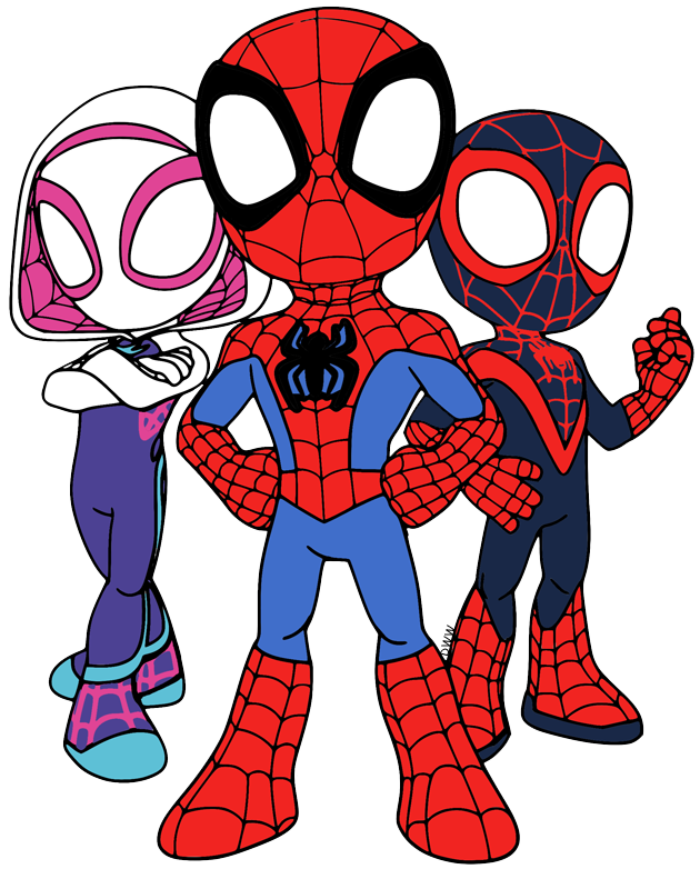 Spidey and His Amazing Friends Clip Art (PNG Images) | Disney Clip Art ...