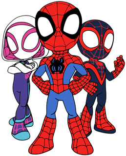 Spidey and His Amazing Friends Clip Art (PNG Images) | Disney Clip Art ...