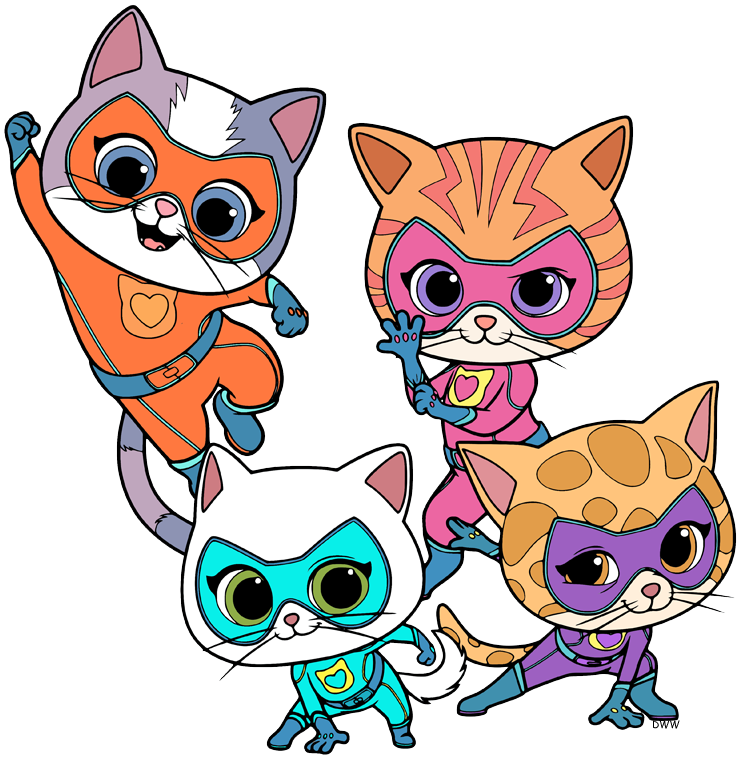SuperKitties Clip Art (PNG Images) | Disney Clip Art Galore