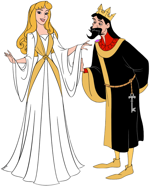 Sleeping Beauty's Kings and Queen Clip Art | Disney Clip Art Galore