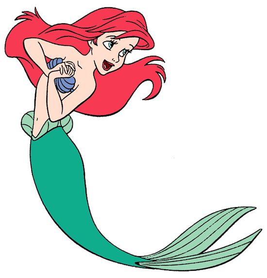 Mermaid Ariel Clip Art 3 | Disney Clip Art Galore
