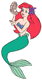 Mermaid Ariel Clip Art 4 | Disney Clip Art Galore
