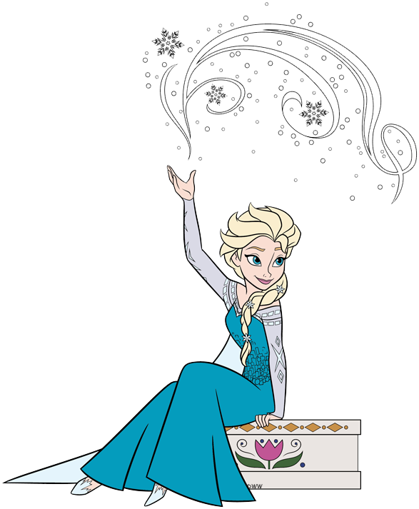 Elsa Clip Art Images from Disney's Frozen | Disney Clip Art Galore