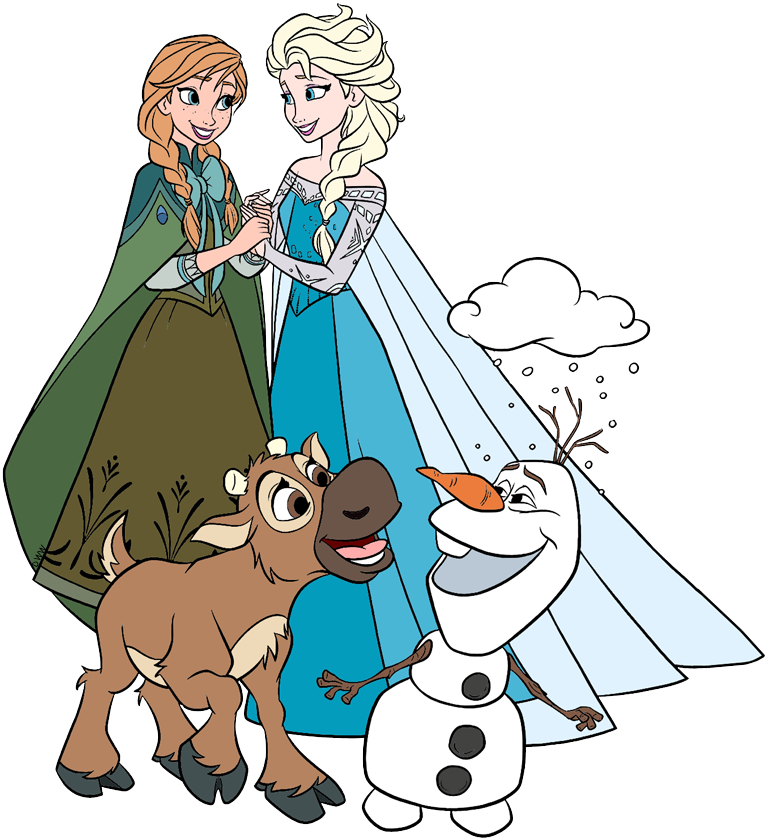 Frozen Characters Clip Art Images (Group) | Disney Clip Art Galore