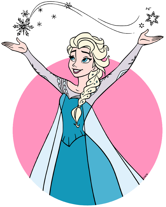 Elsa Clip Art From Frozen Disney Clip Art Galore