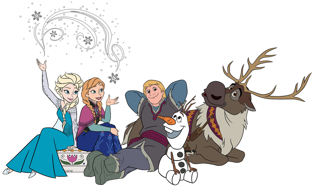 Frozen Characters Clip Art Images (Group) | Disney Clip Art Galore