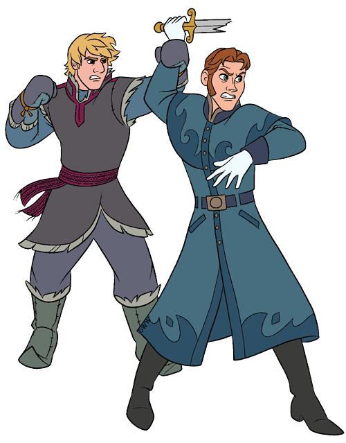 Frozen Hans Kristoff Anna Sven