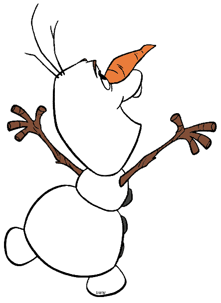 Olaf Clip Art Images from Disney's Frozen | Disney Clip Art Galore