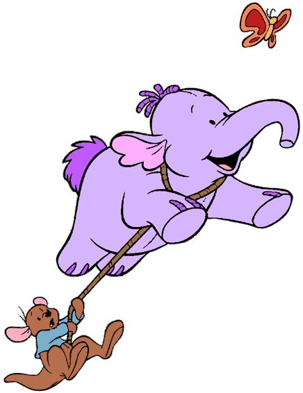 Pooh's Heffalump Movie Clip Art | Disney Clip Art Galore