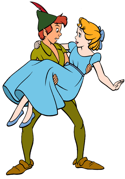 Peter Pan and Wendy Clip Art | Disney Clip Art Galore