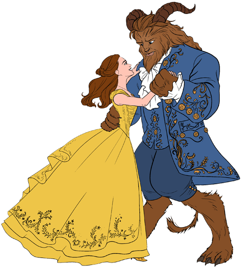Live-Action Beauty and the Beast Clip Art | Disney Clip Art Galore