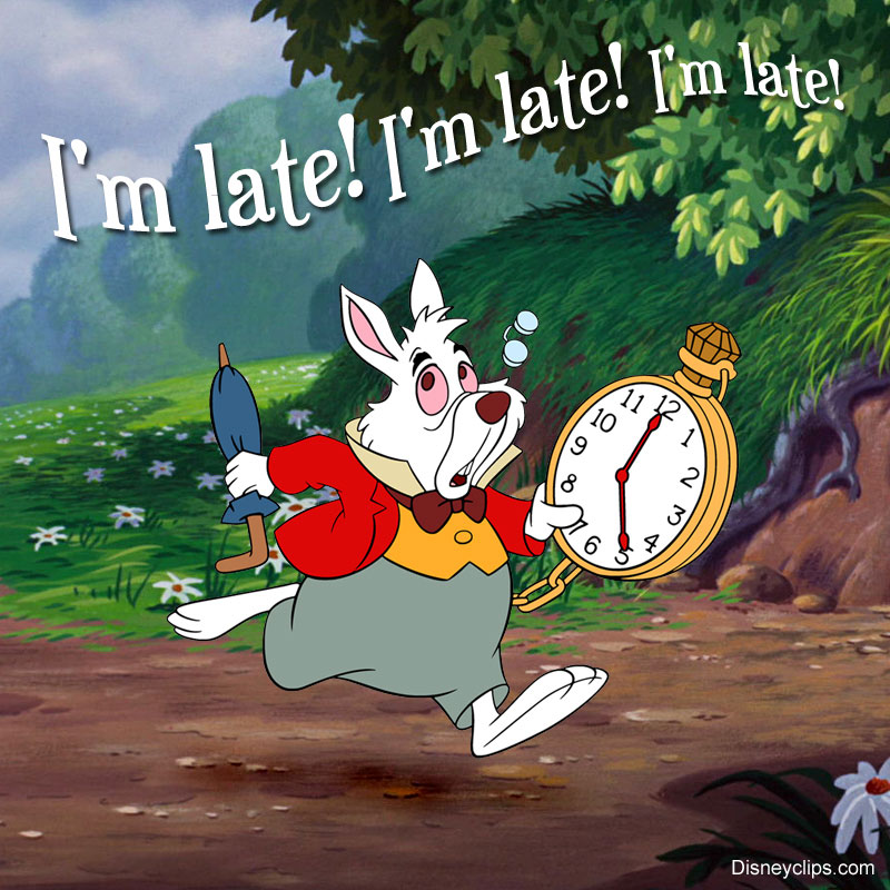 I'm Late Lyrics from Alice in Wonderland | Disney Song Lyrics