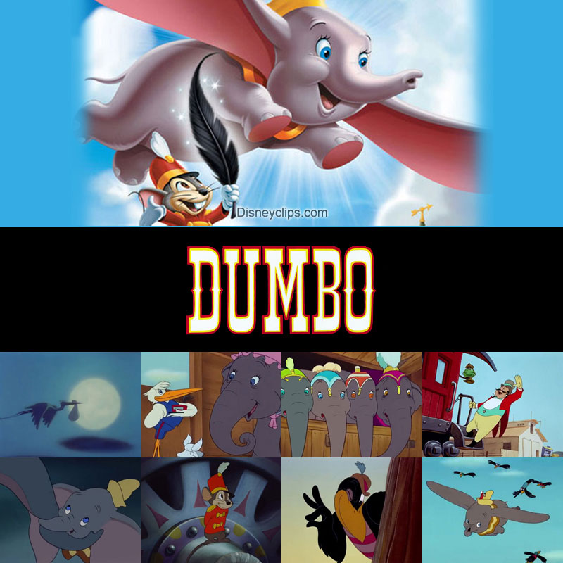 Dumbo Cast of Characters and Synopsis - The Disney Canon | Disneyclips.com