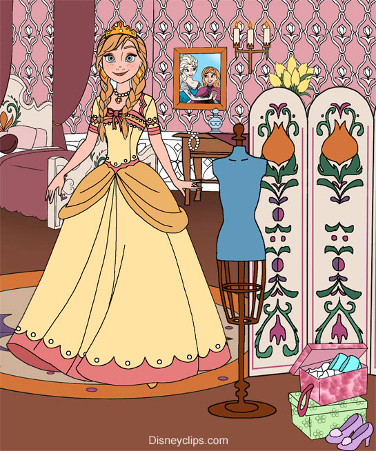 Anna in Arendelle (Dress Up Game) | Disney Princess Beauty Parlour