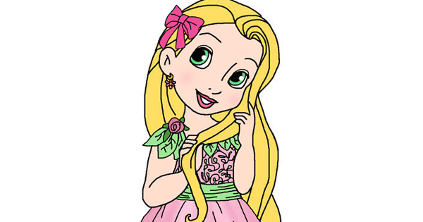 Little Rapunzel Dress Up Game | Disney Princess Beauty Parlour